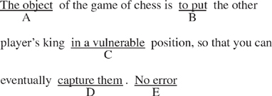 SAT Identifying Sentence Errors Practice Test 25_cracksat.net
