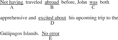 SAT Identifying Sentence Errors Practice Question 319: Answer and ...