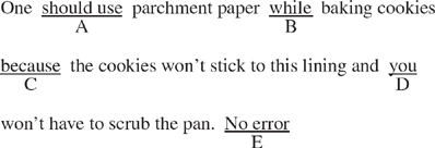 SAT Identifying Sentence Errors Practice Test 26_cracksat.net