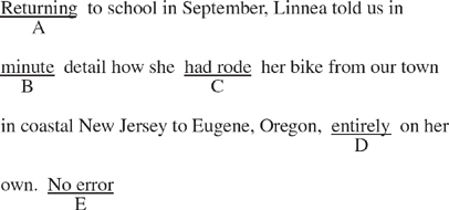 SAT Identifying Sentence Errors Practice Test 26_cracksat.net