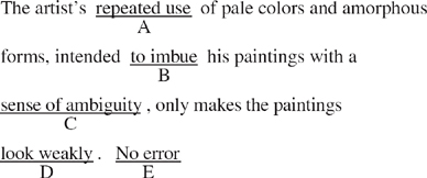 SAT Identifying Sentence Errors Practice Test 27_cracksat.net