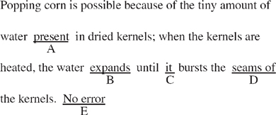 SAT Identifying Sentence Errors Practice Test 27_cracksat.net