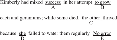 SAT Identifying Sentence Errors Practice Test 28_cracksat.net
