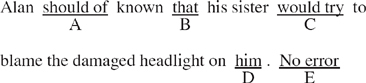 SAT Identifying Sentence Errors Practice Question 356: Answer and ...