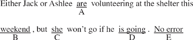 SAT Identifying Sentence Errors Practice Question 364: Answer and ...